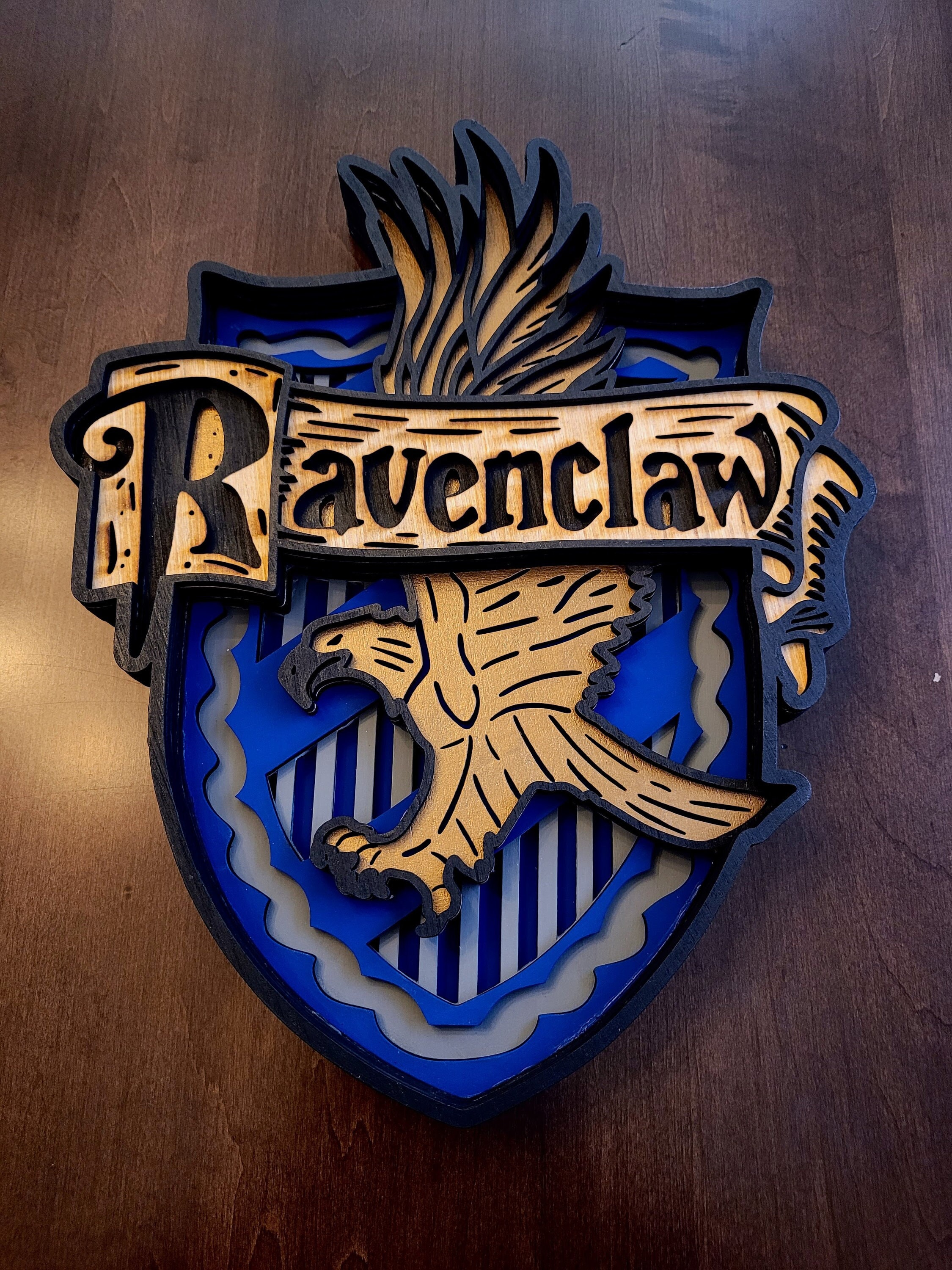 Wizard House Crest Sign - Etsy