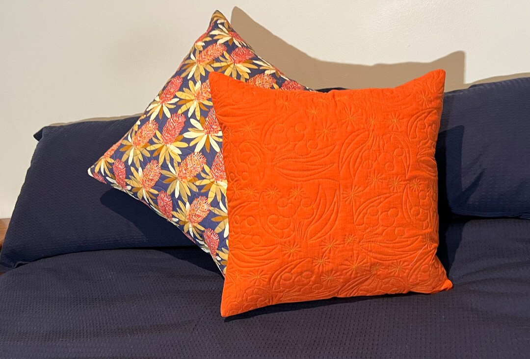 Australian Gum Nuts and Banksia Flowers Cushion Covers - Etsy
