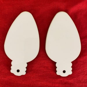 Sublimatable Blank Unisub Brand Sublimation Christmas Light Bulb ...