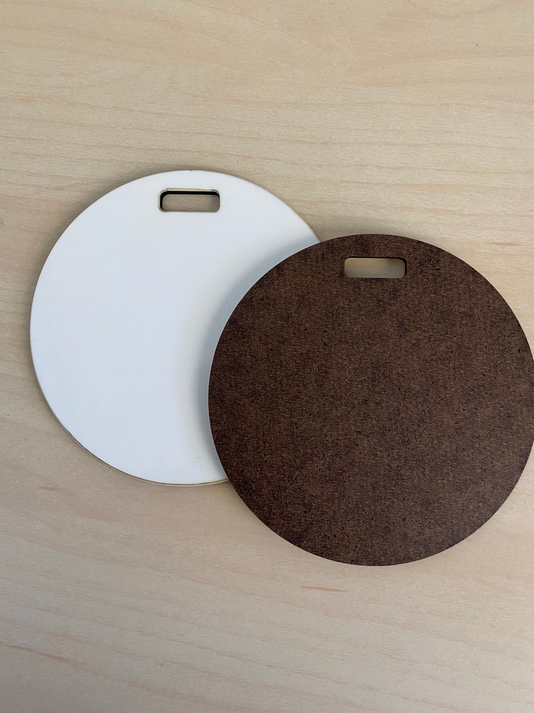 Sublimatable Blank Unisub Brand Sublimation Round Luggage Tag | Etsy