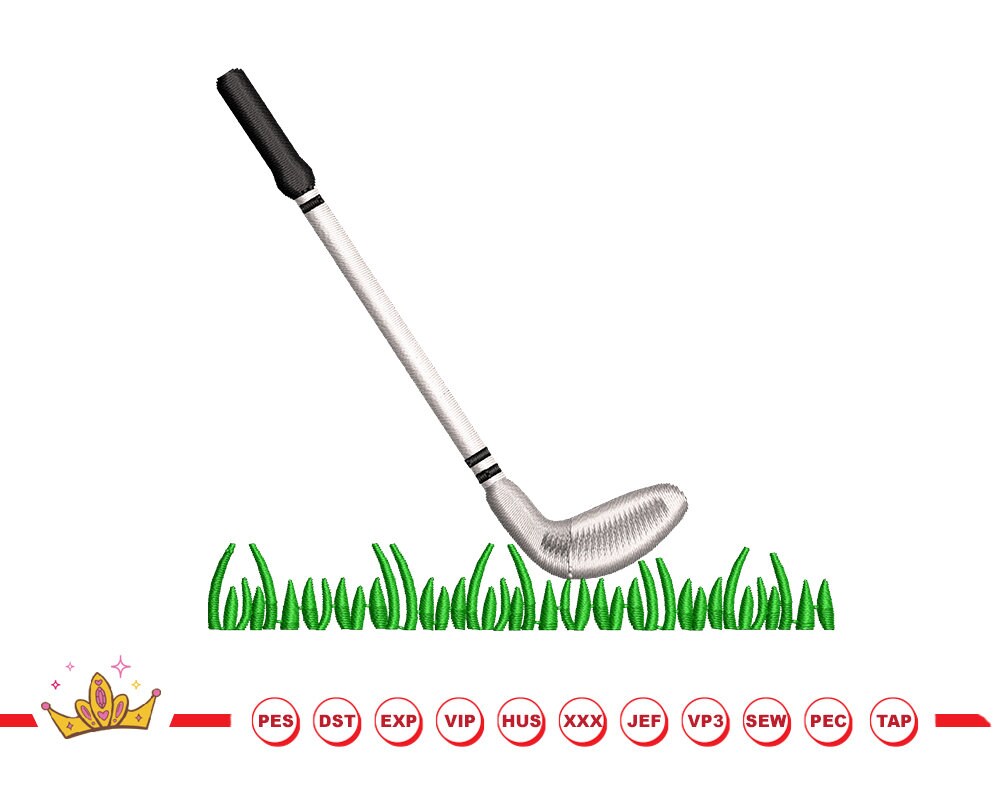 Golf Embroidery Design Golf Ball Embroidery Designs - Etsy