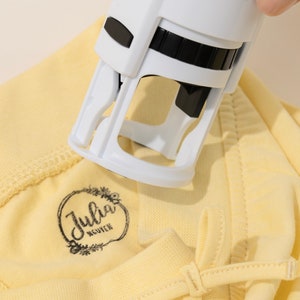 FABRIC STAMP, CUSTOM Fabric Stamp, Fabric Stamp Personalized, Cloth ...