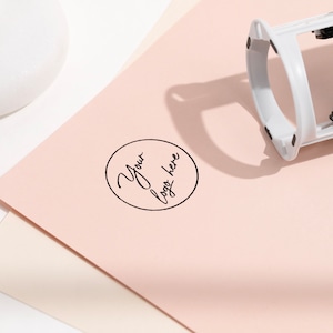 CUSTOM LOGO STAMP | Self Inking Stamp | Company Logo Stamp | Design ...