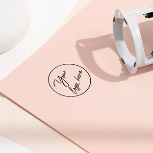 BUSINESS LOGO STAMP From Your Design or Logo | Self Inking or Wood ...