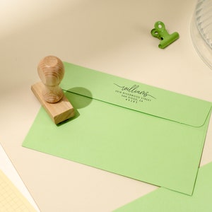 Return Address Stamp | Self Inking or Wood | Address Stamp | Custom ...