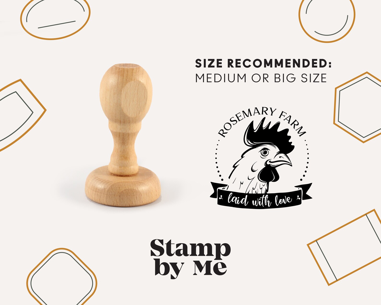 EGG STAMP Chicken EGG Stamp Egg Stamps Custom Egg Stamp | Etsy