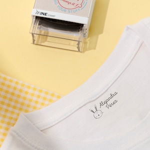 NAME STAMP for Clothing | CLOTHING Stamp | Custom Name Stamp | Fabric ...