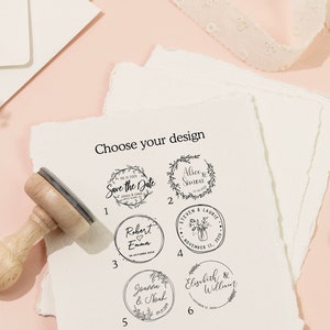 WEDDING STAMPS | CUSTOM Wedding Stamp | Personalized Wedding Stamp ...