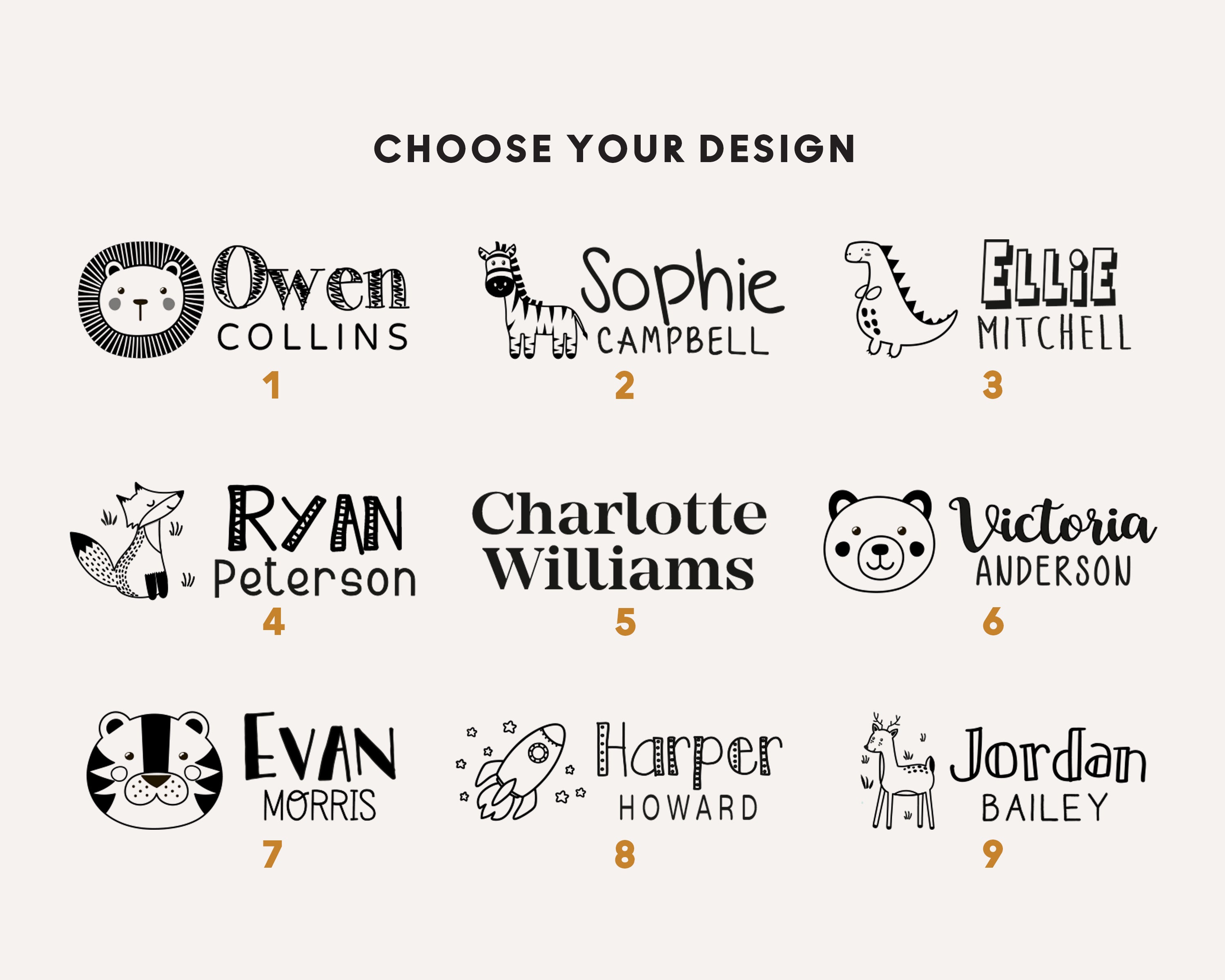 NAME STAMP for Clothing CLOTHING Stamp Custom Name Stamp - Etsy