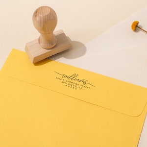 Return Address Stamp | Self Inking or Wood | Address Stamp | Custom ...