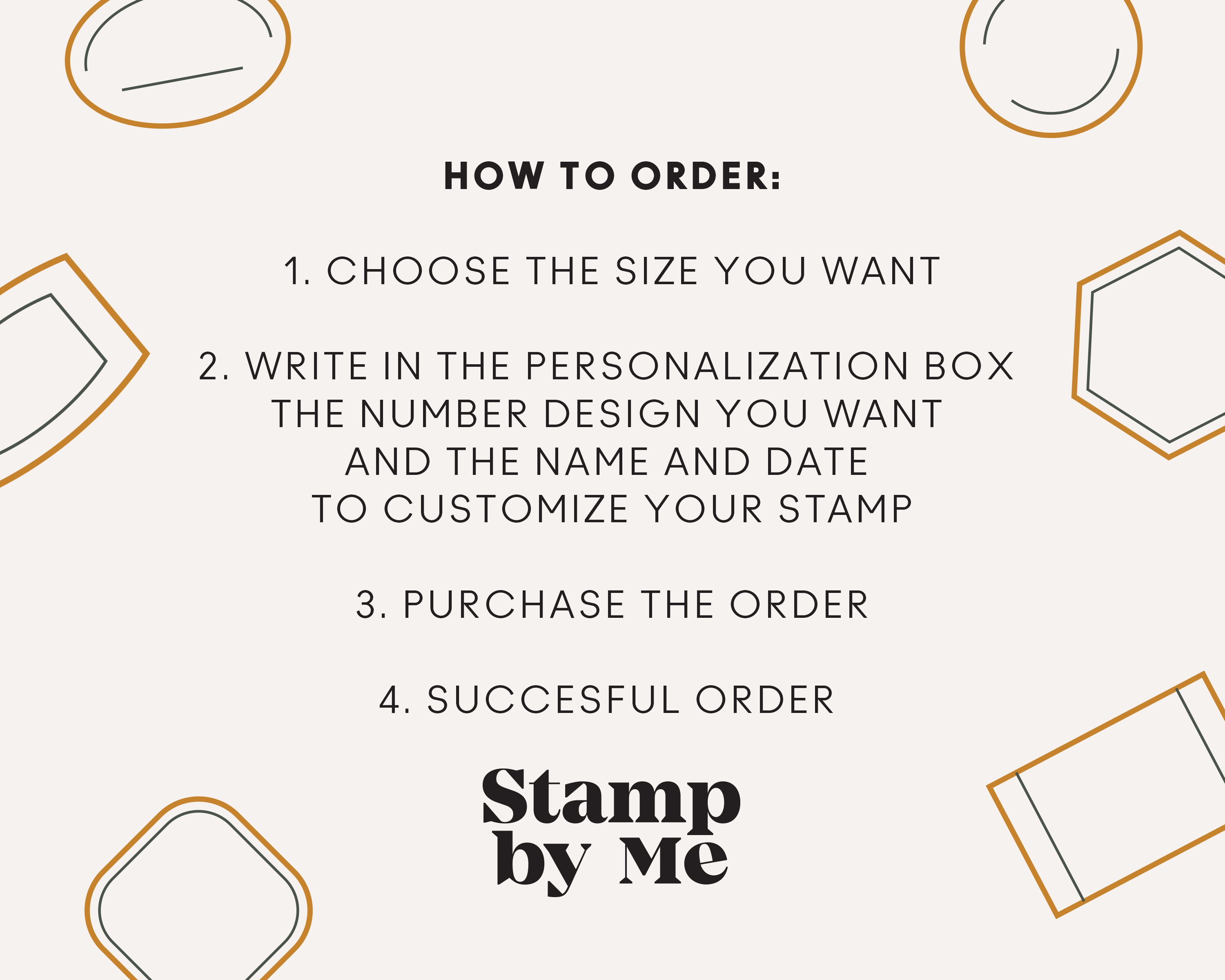 Custom Stamp for Weddings Circular Stamp Diy Wedding Stamp - Etsy