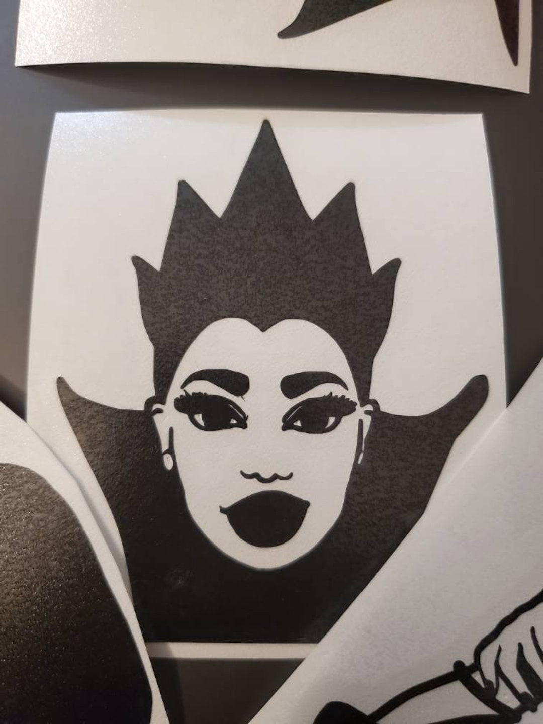 Villain Diva W/cape - Decal Sticker - Etsy