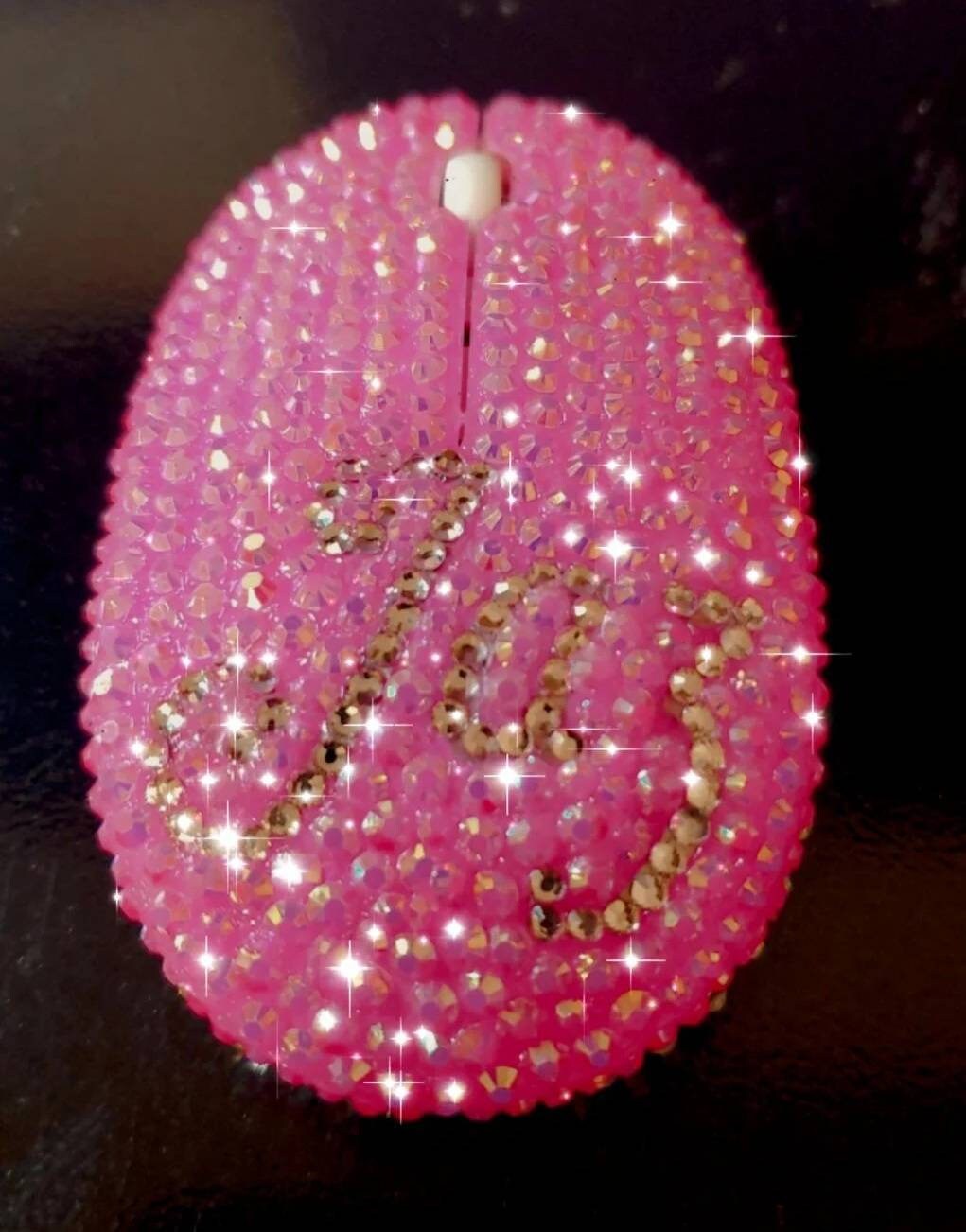 Hot Pink Bling Computer Mouse | Etsy