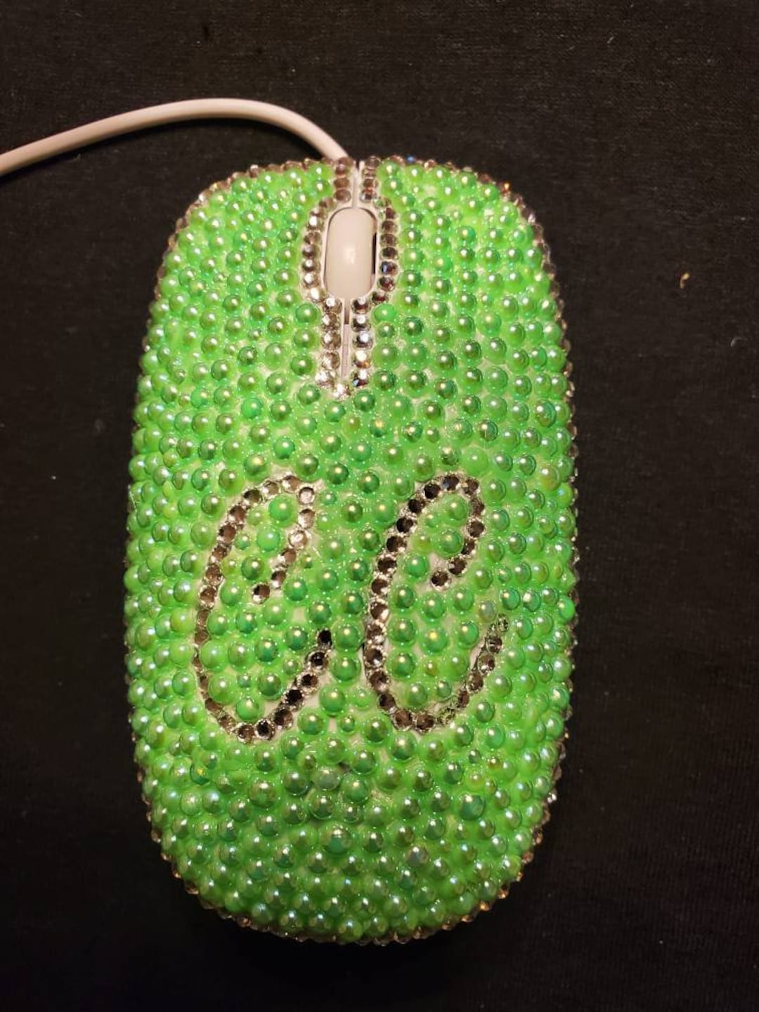 Bling Computer Mouse - With Pearls & Rhinestones - Etsy