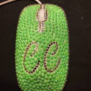 Bling Computer Mouse - With Pearls & Rhinestones - Etsy