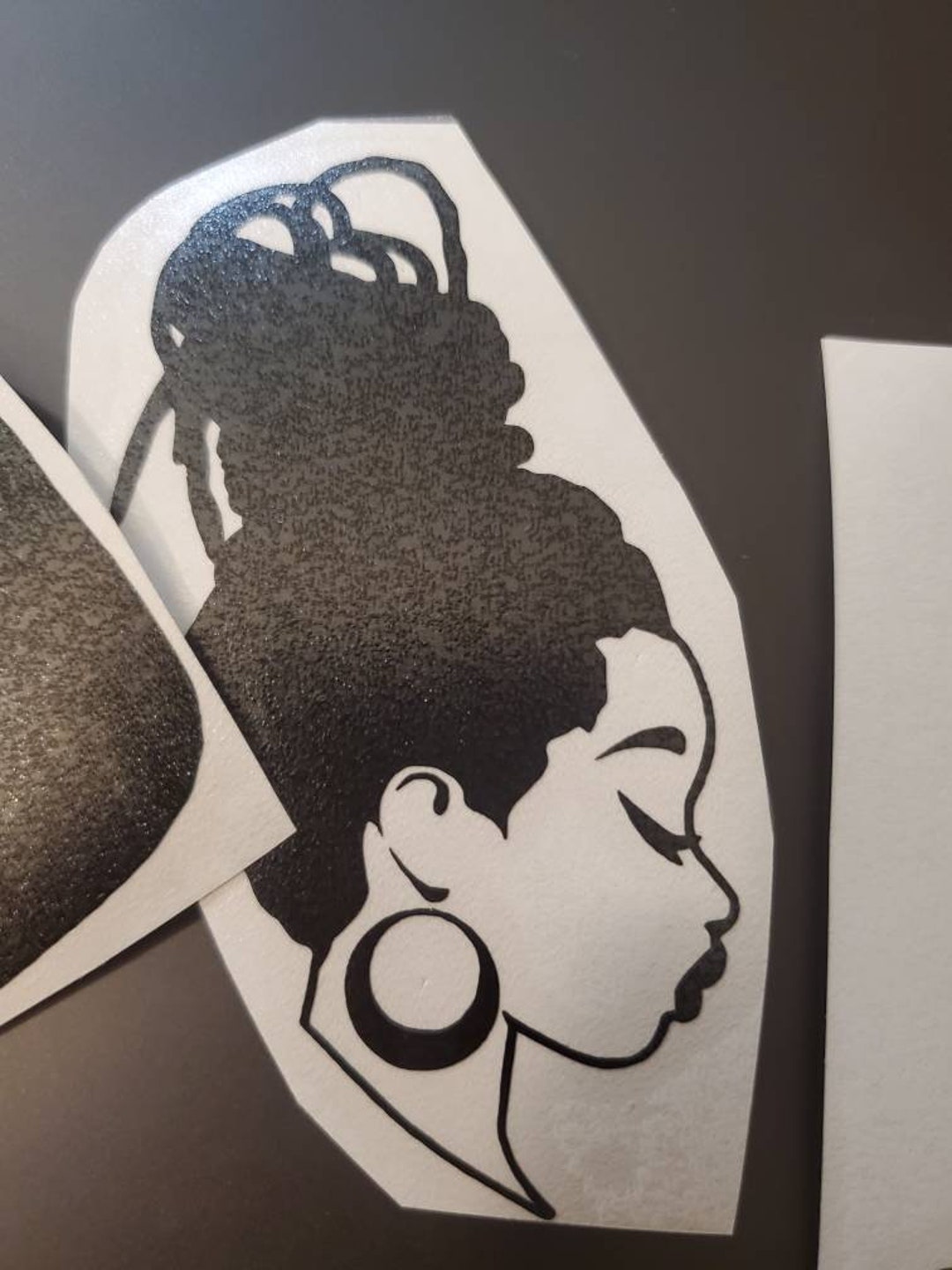 Dreads Bun Diva - Decal Sticker - Etsy