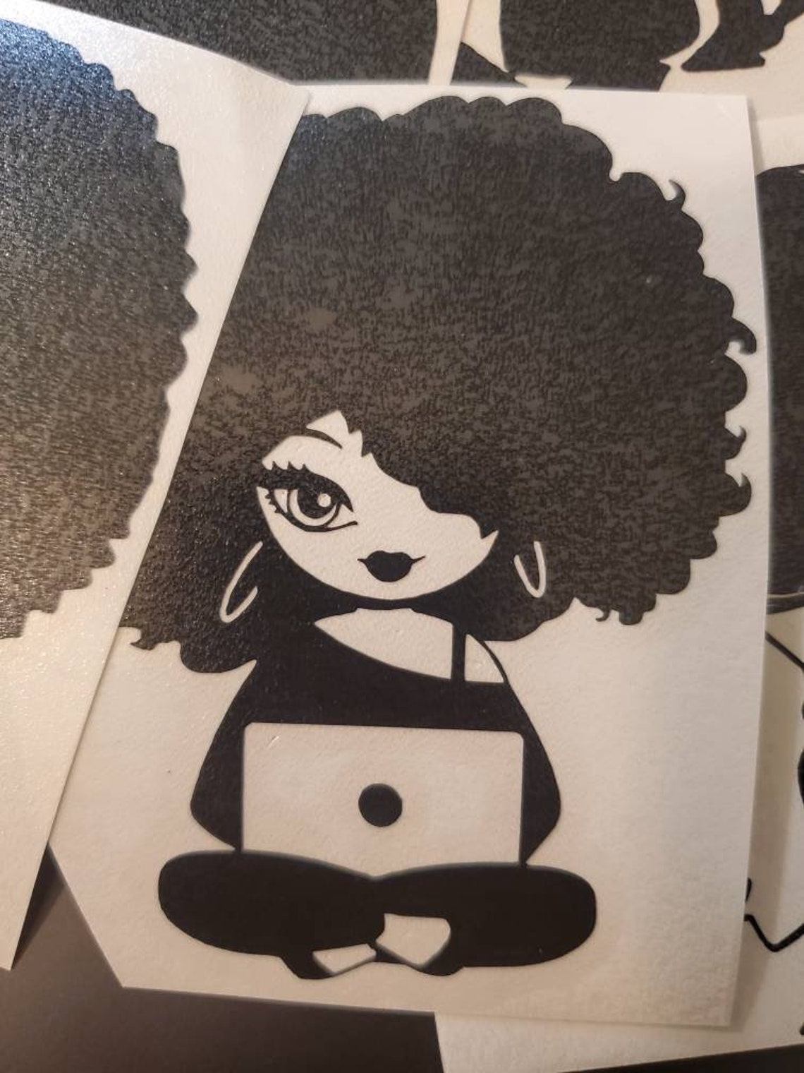 Laptop Diva Decal Sticker | Etsy