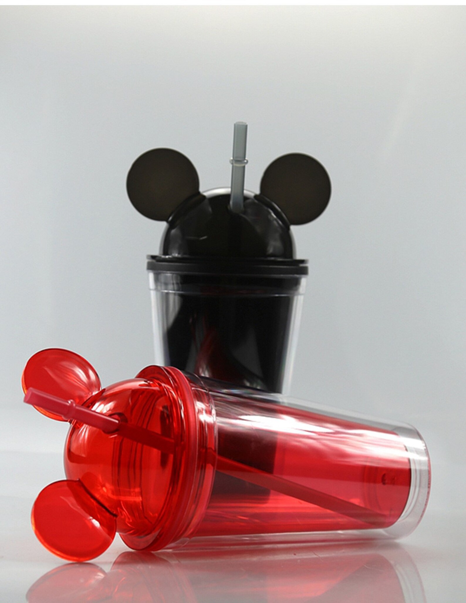 Clear Mouse Ears With Dome Lid Tumbler 16oz - Etsy