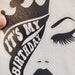 Birthday Diva - Decal Stickers - Etsy