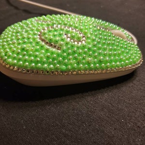 Bling Computer Mouse - With Pearls & Rhinestones - Etsy