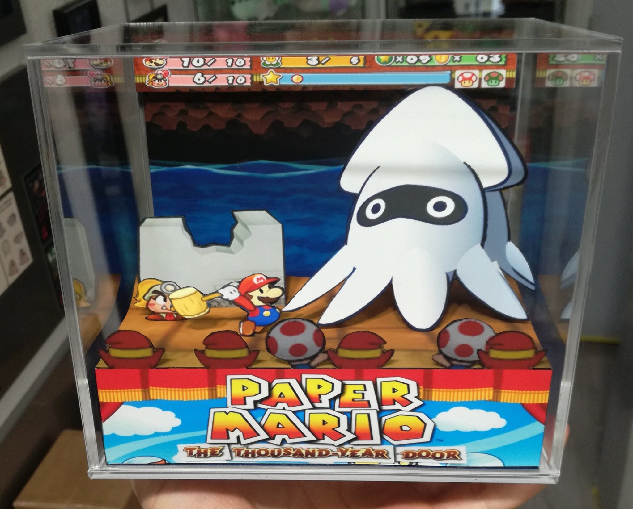 Paper Mario: the Thousand-year Door Cube Diorama - Etsy