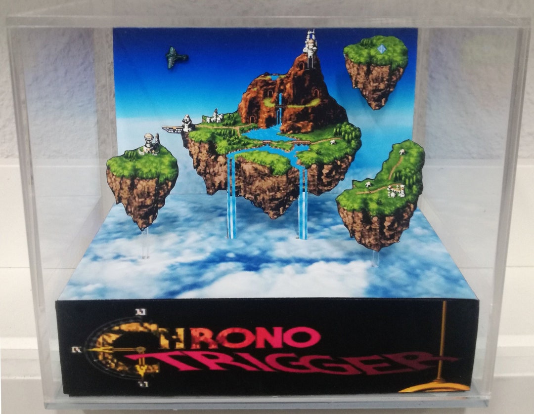 Chrono Trigger Zeal Cubic Diorama - Etsy