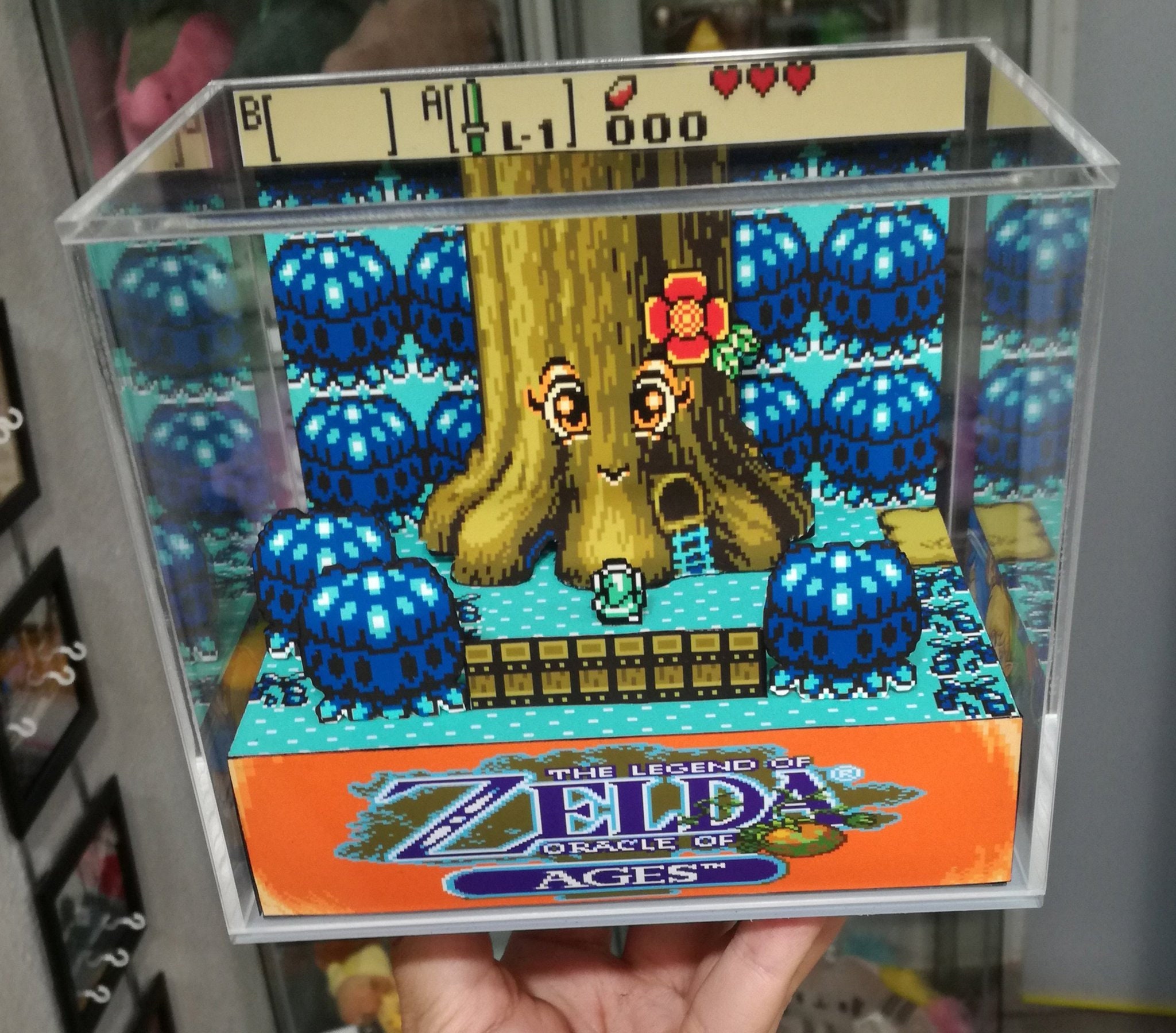 Zelda Oracle of Ages Cubic Diorama | Etsy