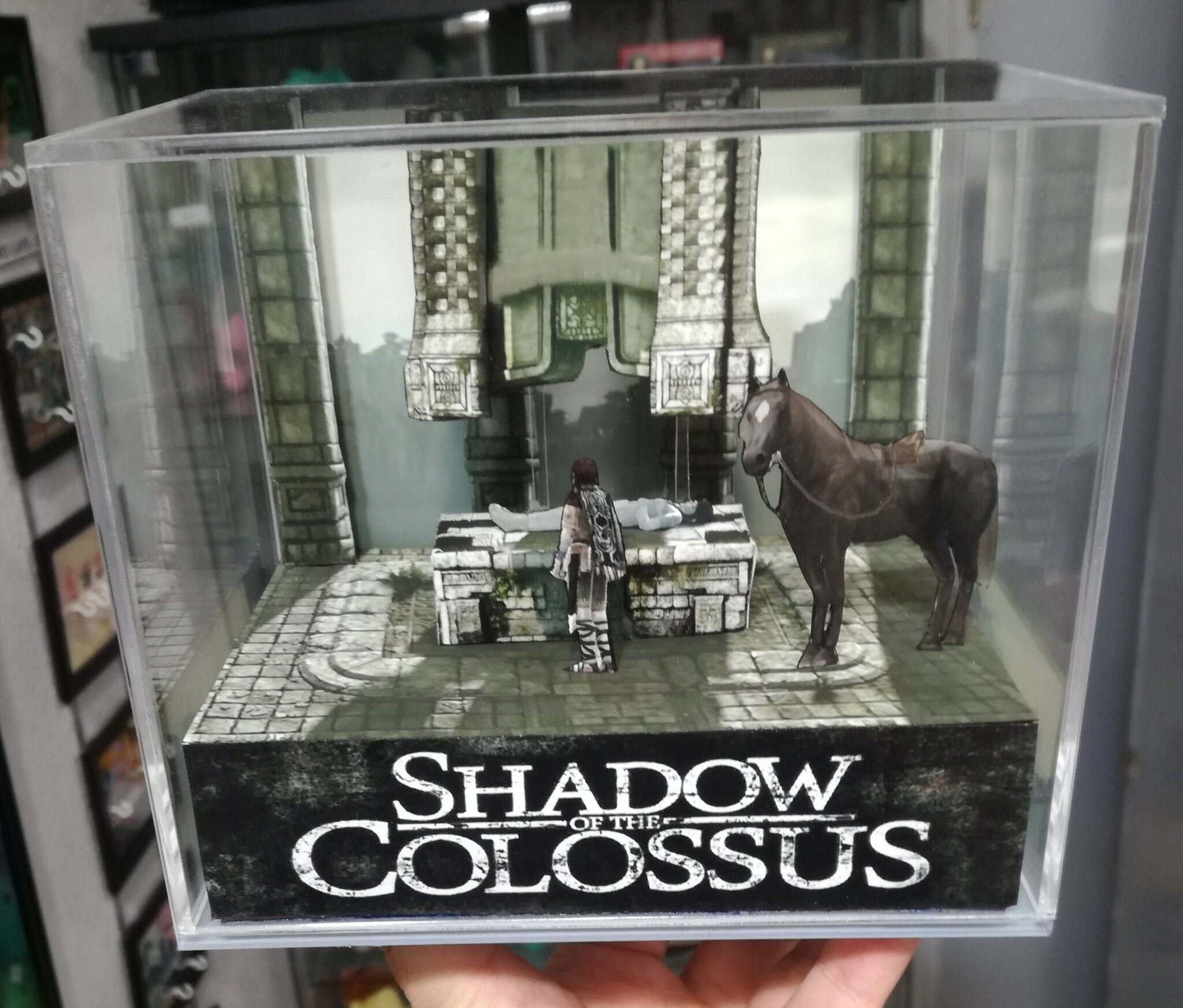 Sombra Del Coloso Cubic Diorama - Etsy
