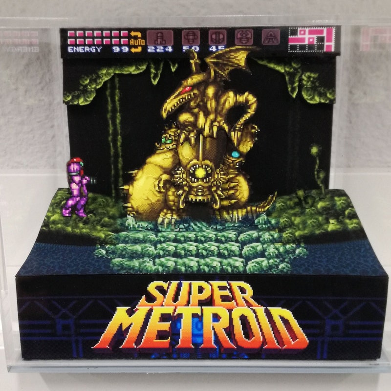 Super Metroid Statue - Etsy