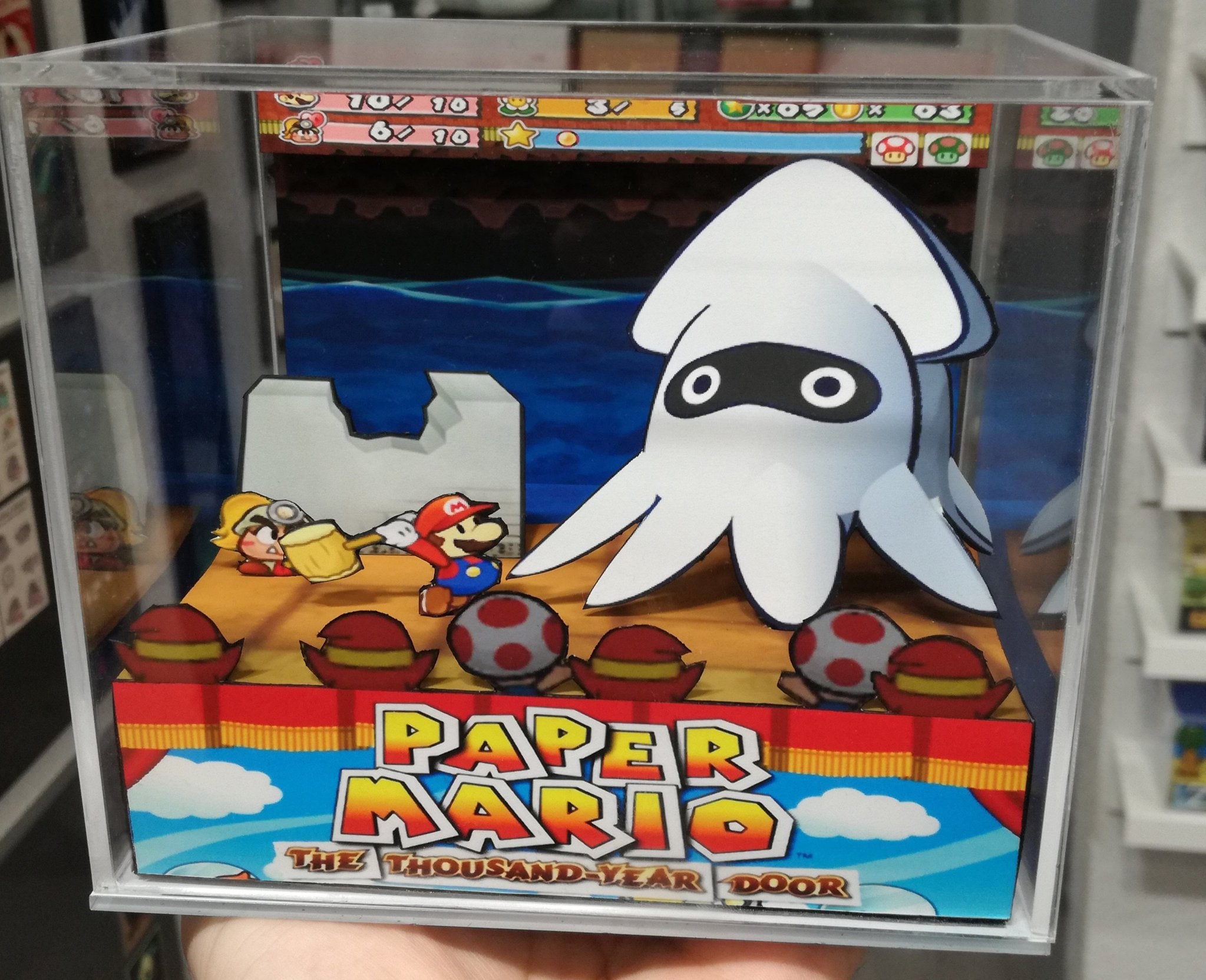 Paper Mario: the Thousand-year Door Cube Diorama - Etsy