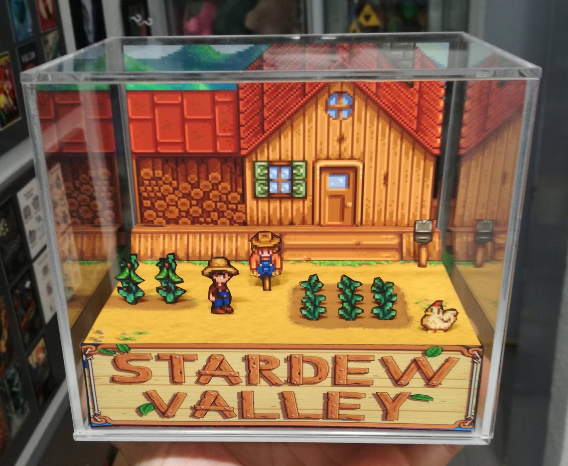 Stardew Valley Cube Diorama - Etsy
