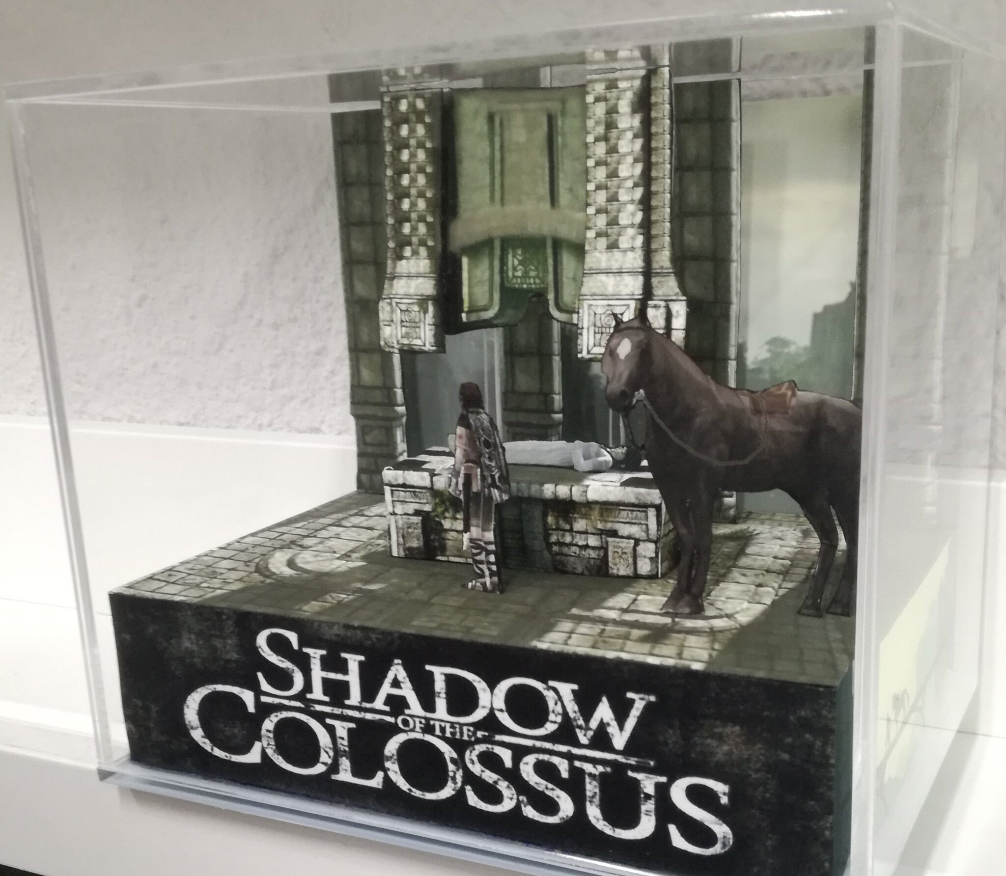 Sombra Del Coloso Cubic Diorama - Etsy