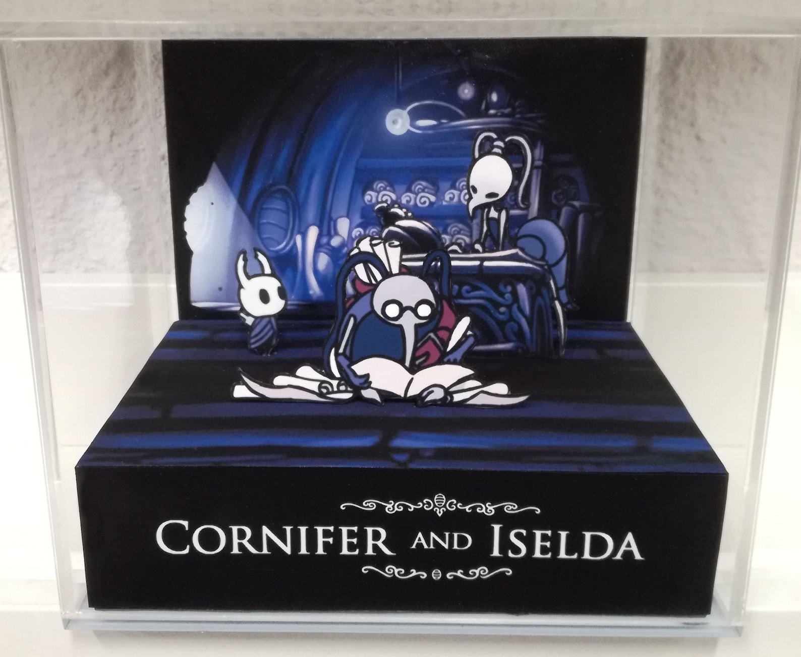 Hollow Knight Cornifer and Iselda Cubic Diorama | Etsy