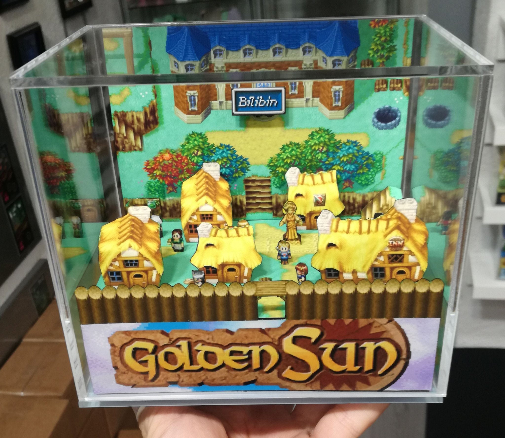 Golden Sun Bilibin Cubic Diorama - Etsy