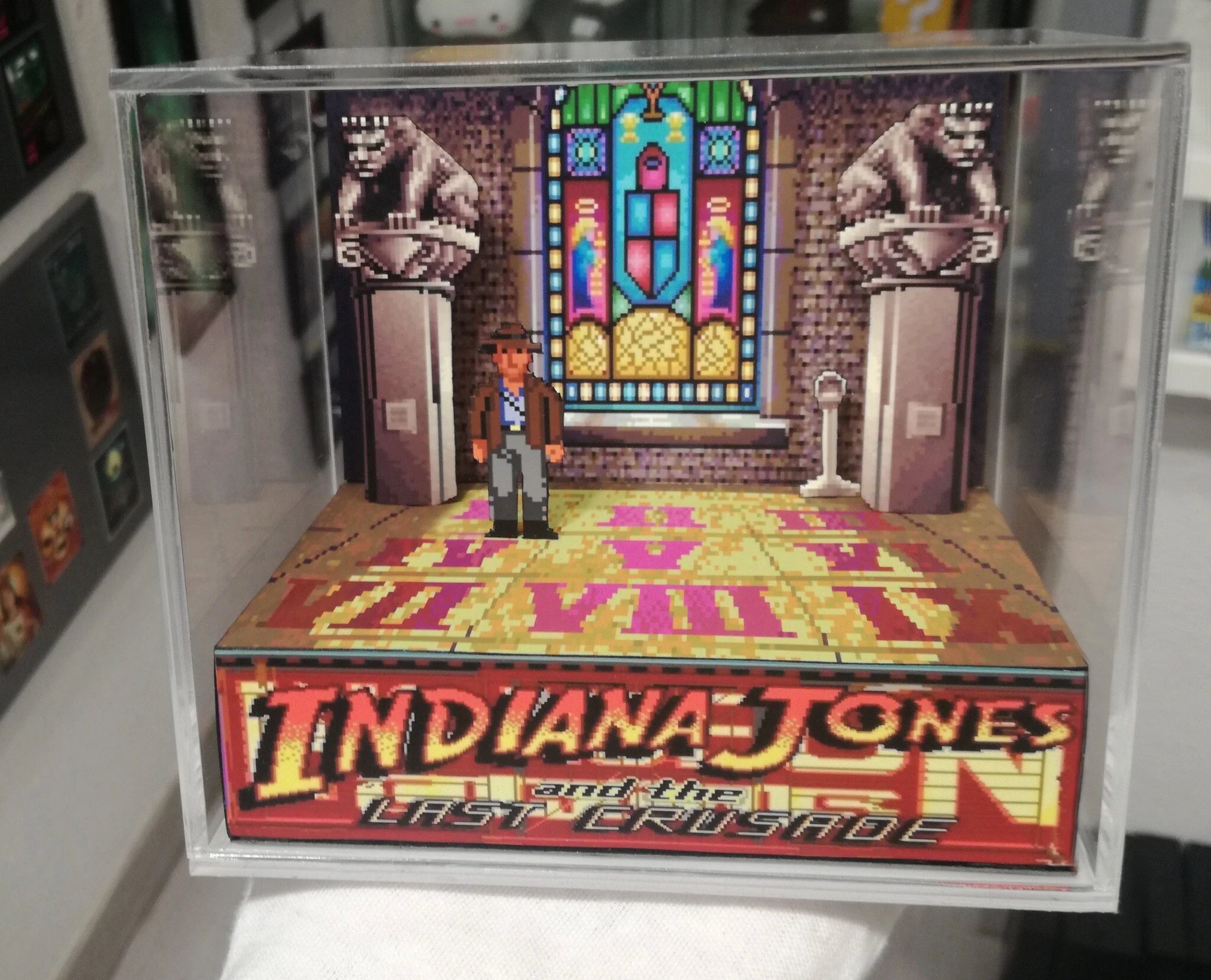 Indiana Jones und der letzte Kreuzzug Diorama Würfel - Etsy.de