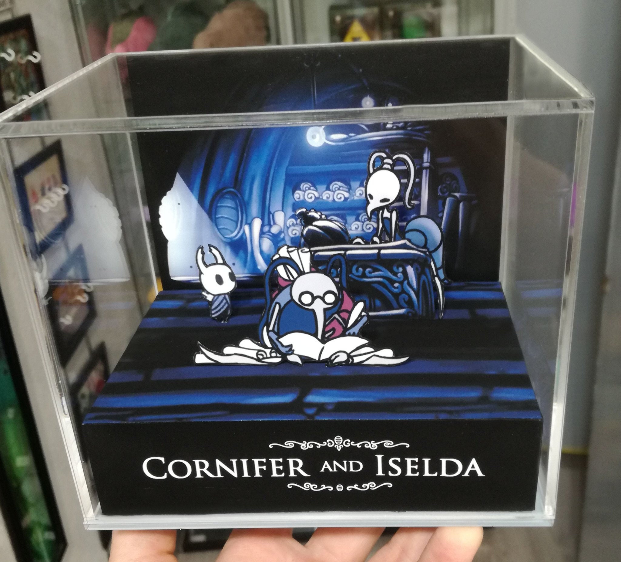 Hollow Knight Cornifer and Iselda Cubic Diorama - Etsy 日本