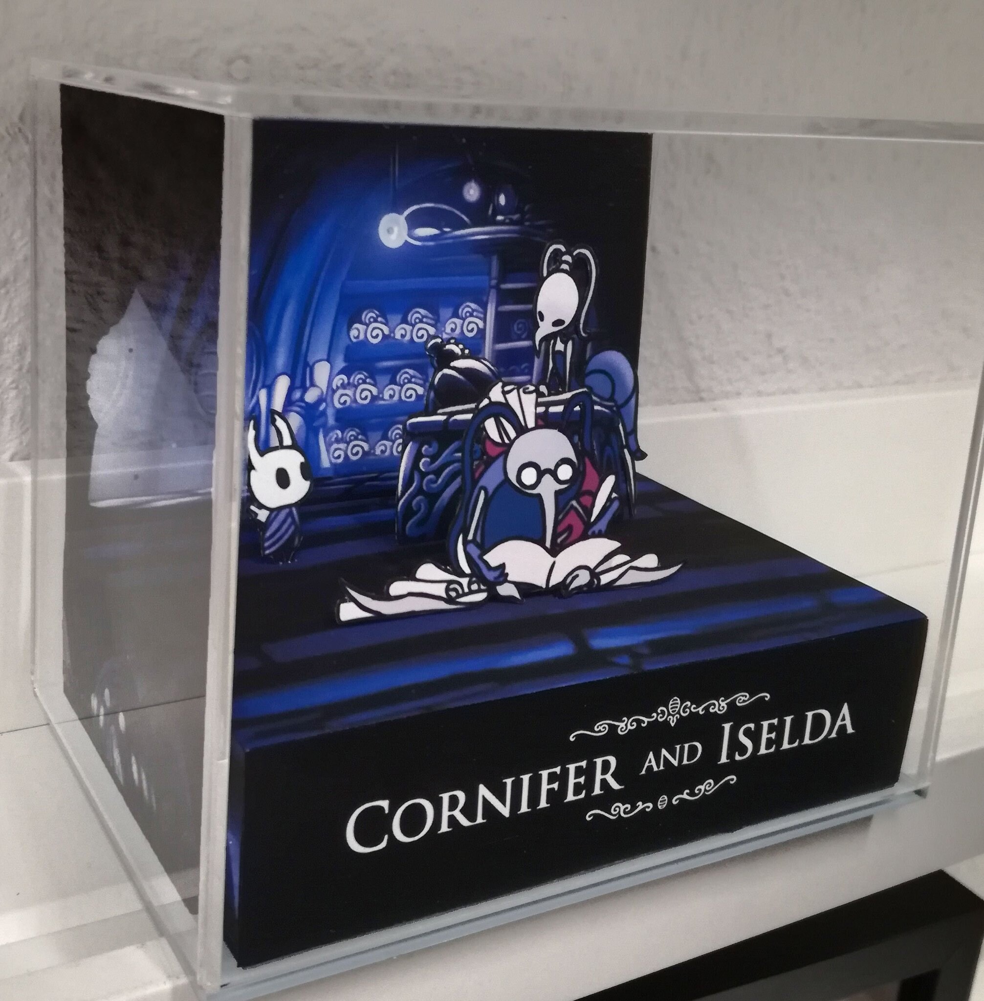 Hollow Knight Cornifer and Iselda Cubic Diorama - Etsy Australia