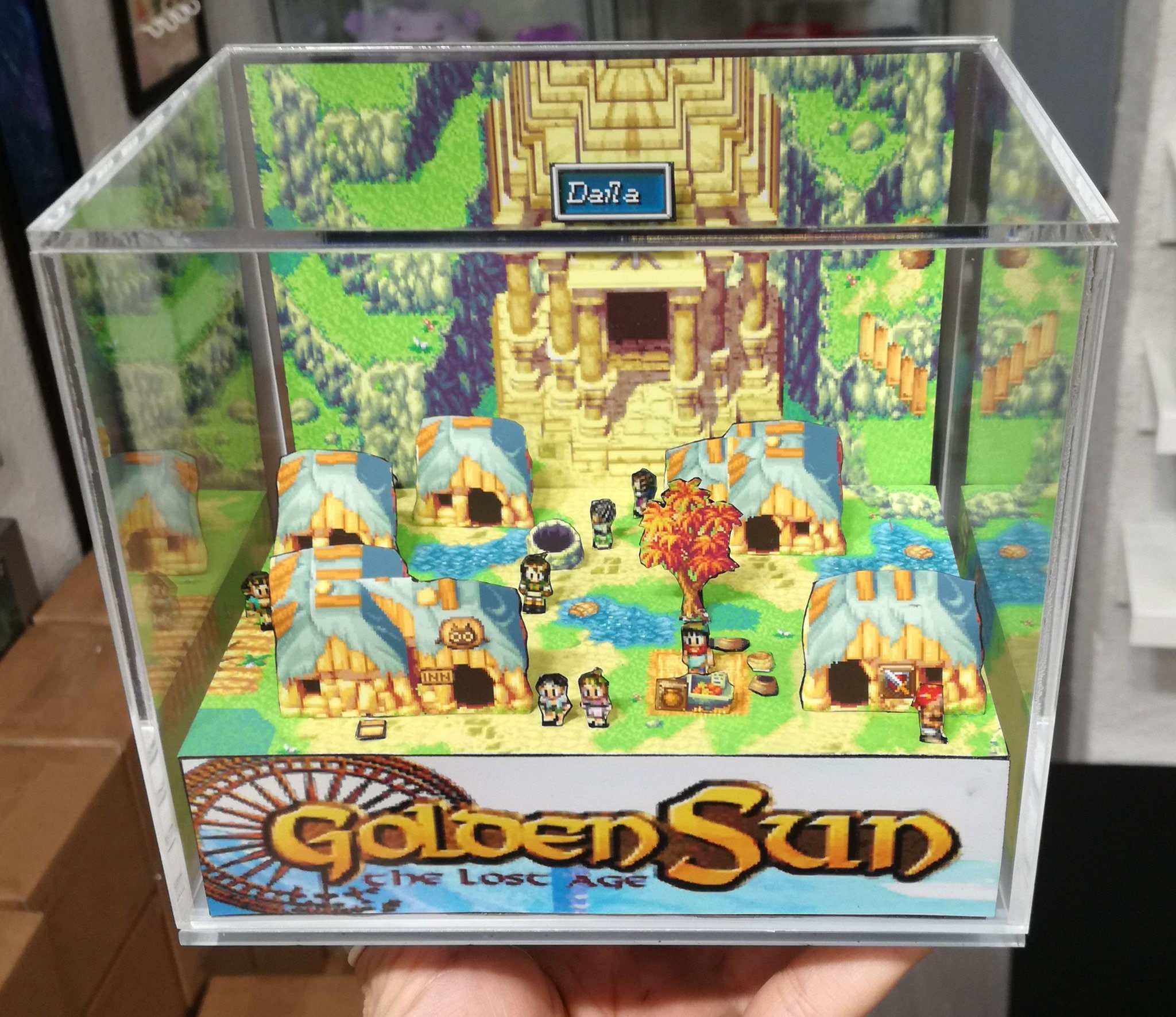 Golden Sun 2: the Lost Age Daila Cubic Diorama - Etsy