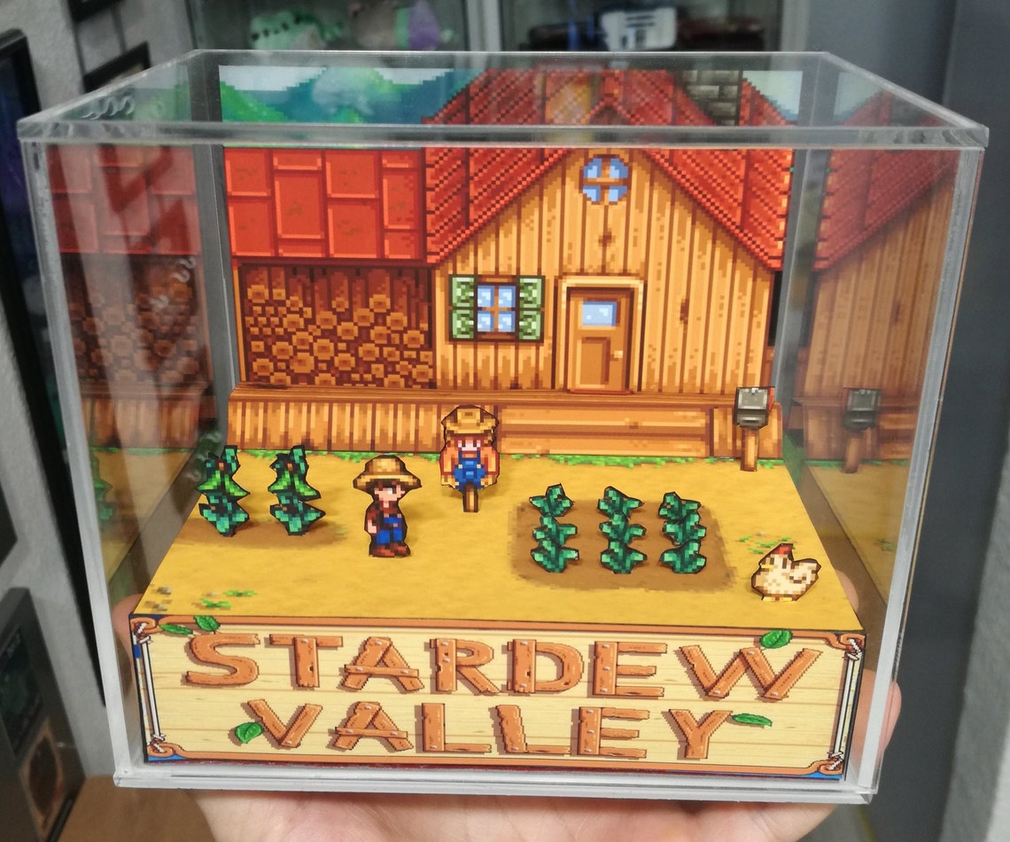 Stardew Valley Cube Diorama - Etsy