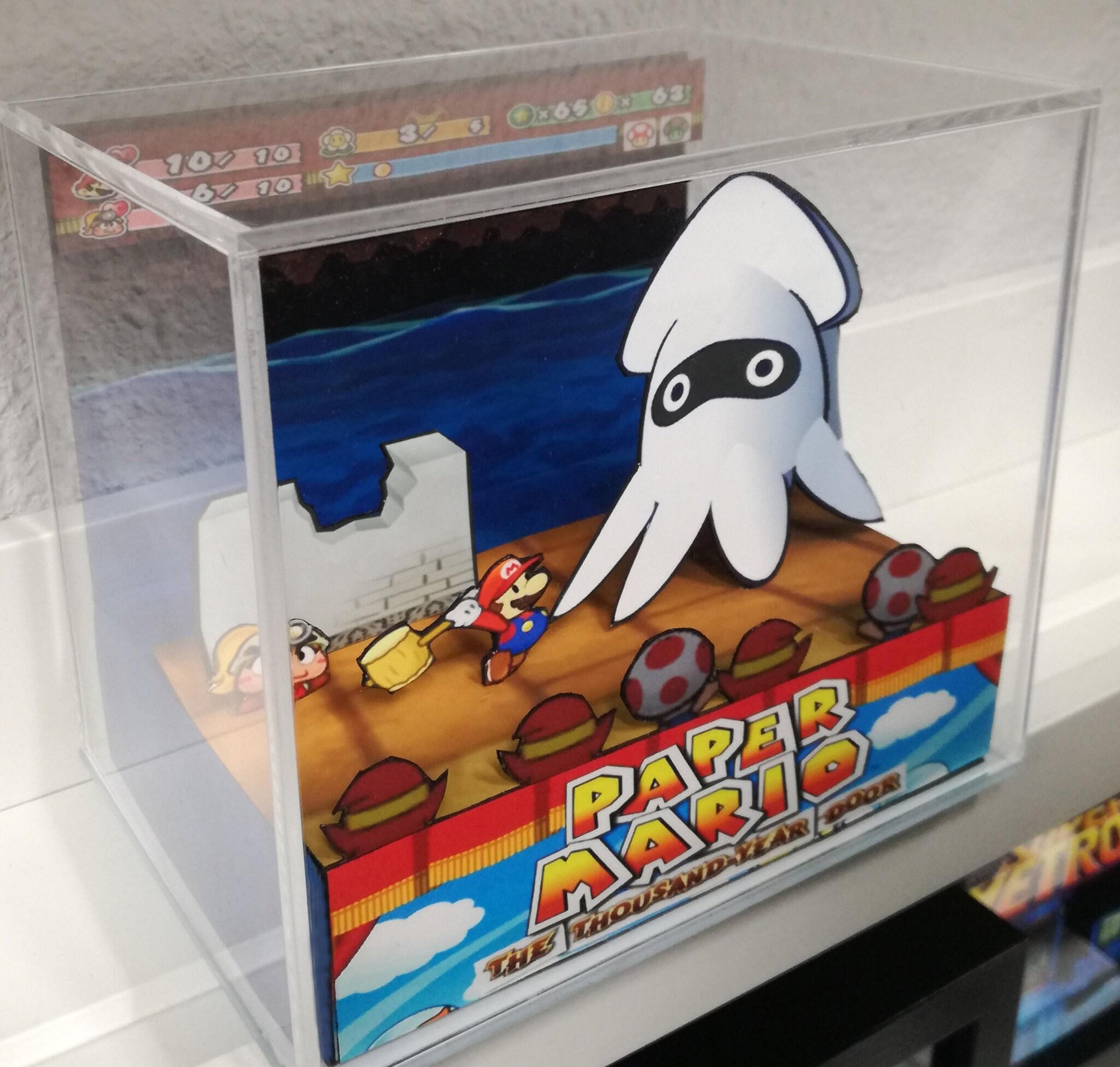 Paper Mario: the Thousand-year Door Cube Diorama - Etsy