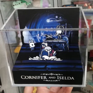 Hollow Knight Cornifer and Iselda Cubic Diorama - Etsy