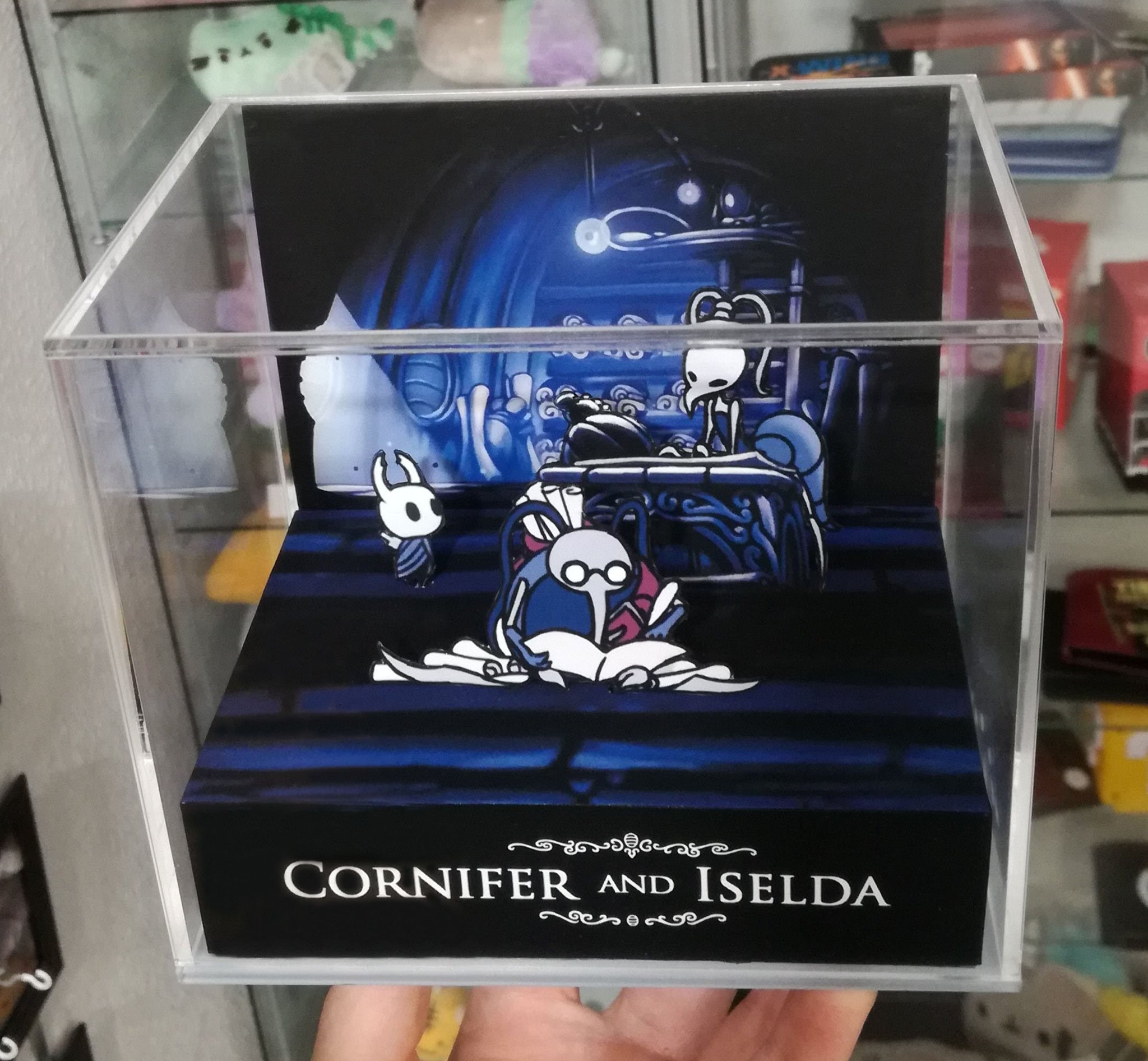 Hollow Knight Cornifer and Iselda Cubic Diorama | Etsy