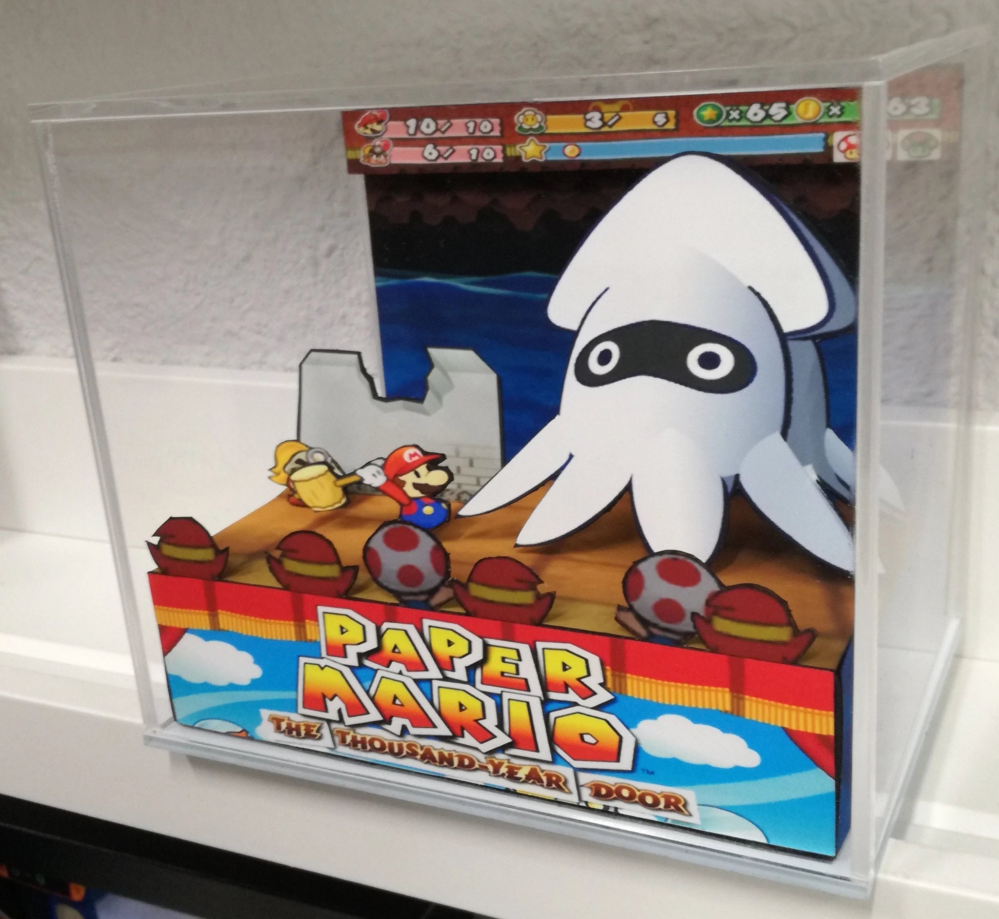 Paper Mario: the Thousand-year Door Cube Diorama - Etsy