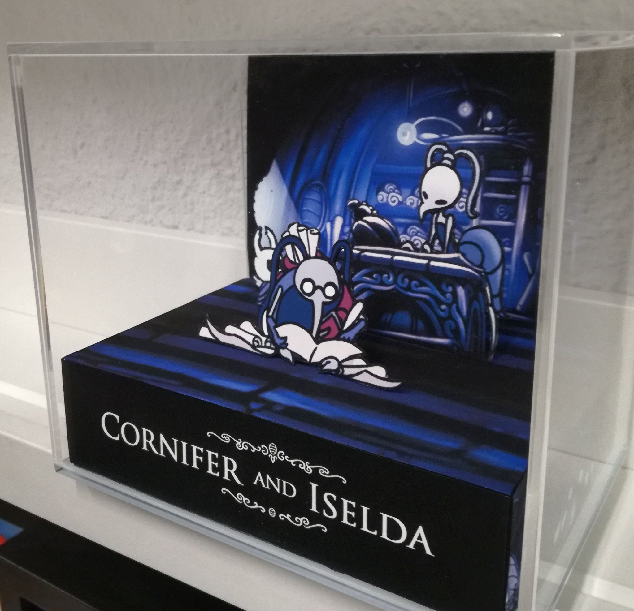 Hollow Knight Cornifer and Iselda Cubic Diorama - Etsy