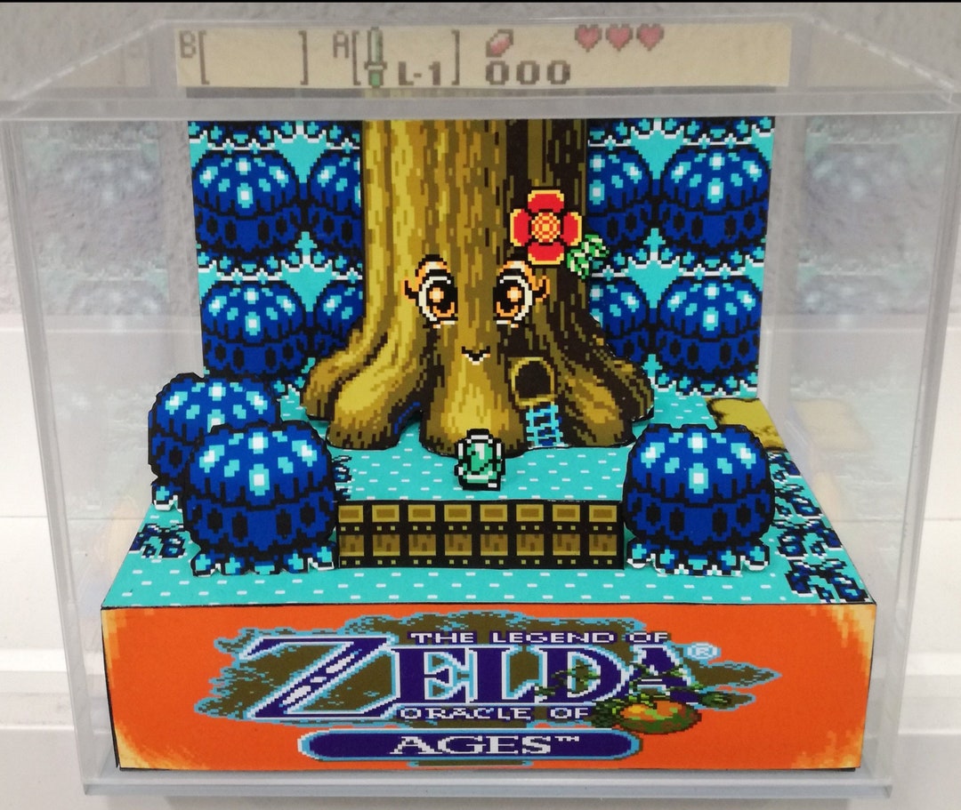 Zelda Oracle of Ages Cubic Diorama - Etsy