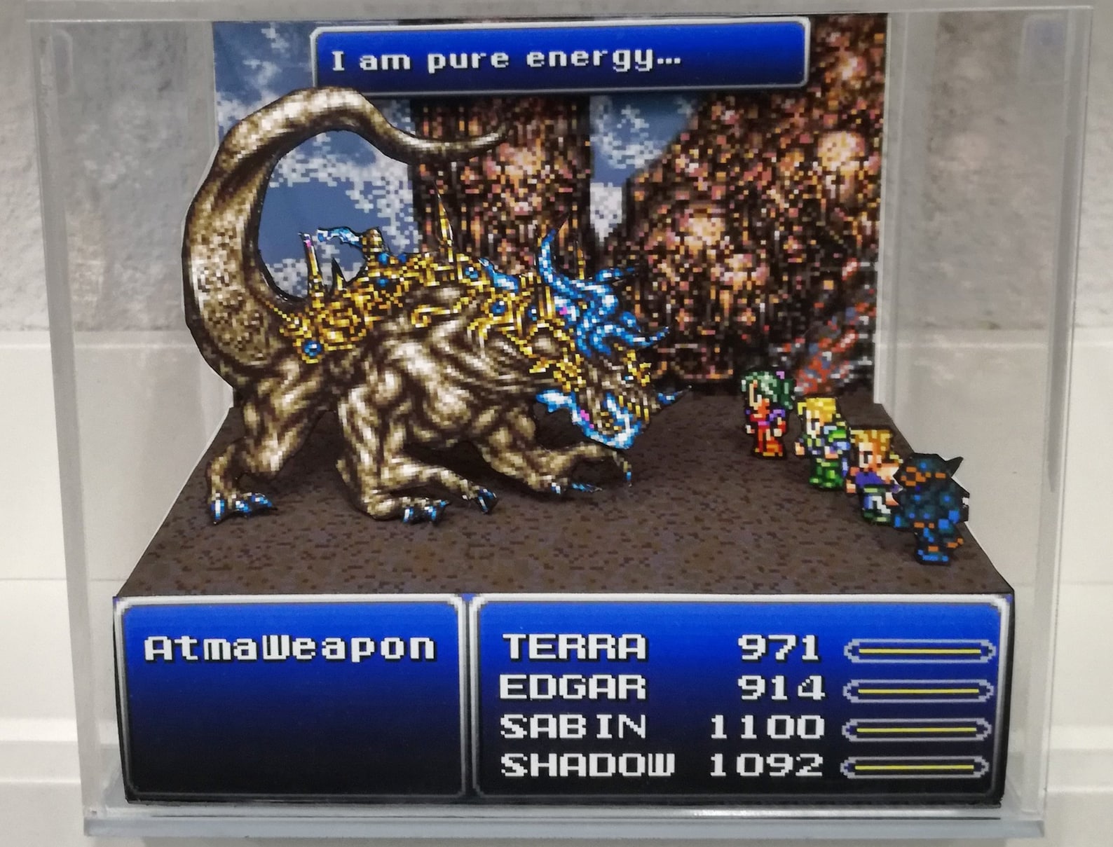 Final Fantasy VI Atma Arma Cubo Diorama - Etsy