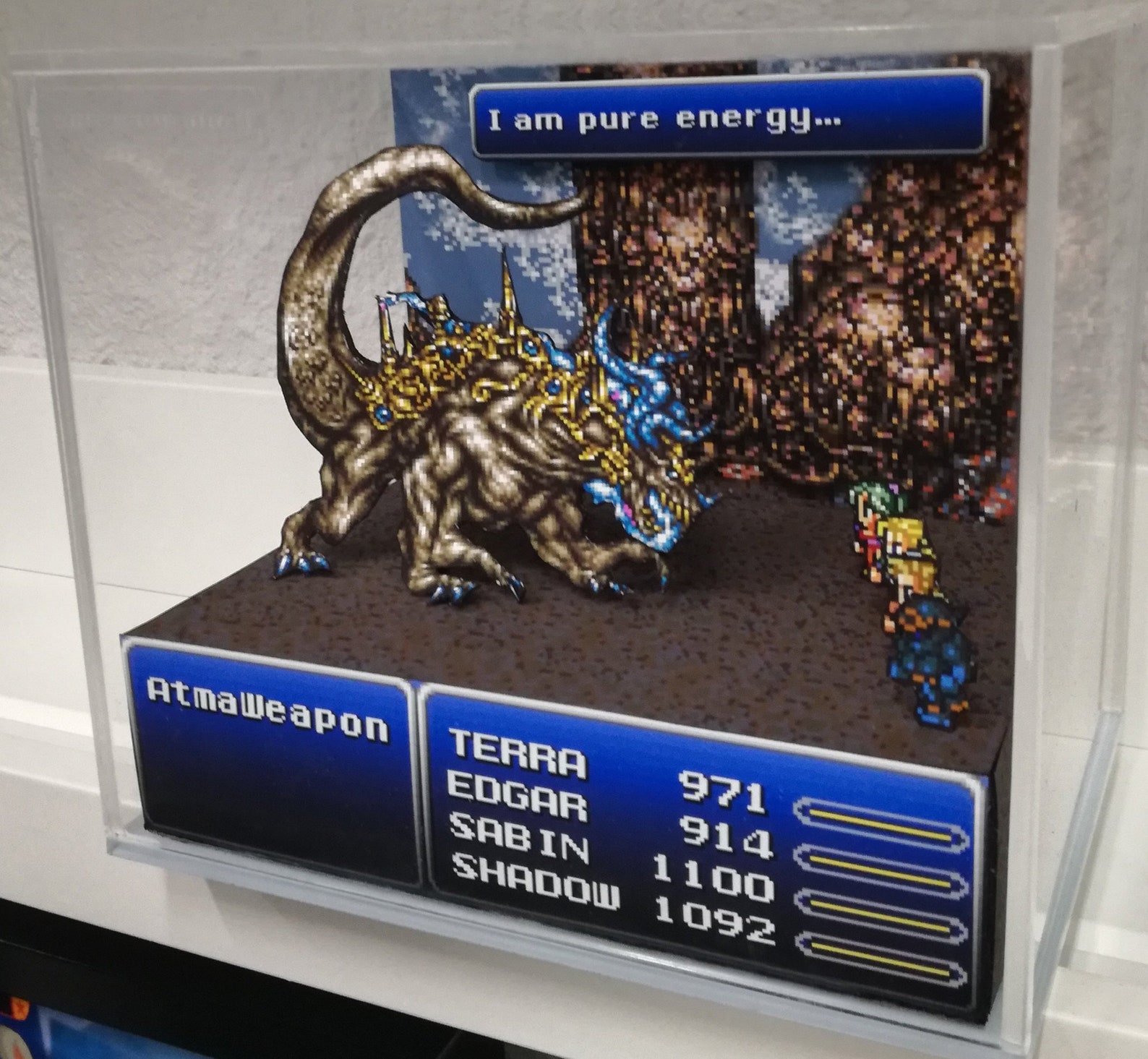Final Fantasy VI Atma Arma Cubo Diorama - Etsy