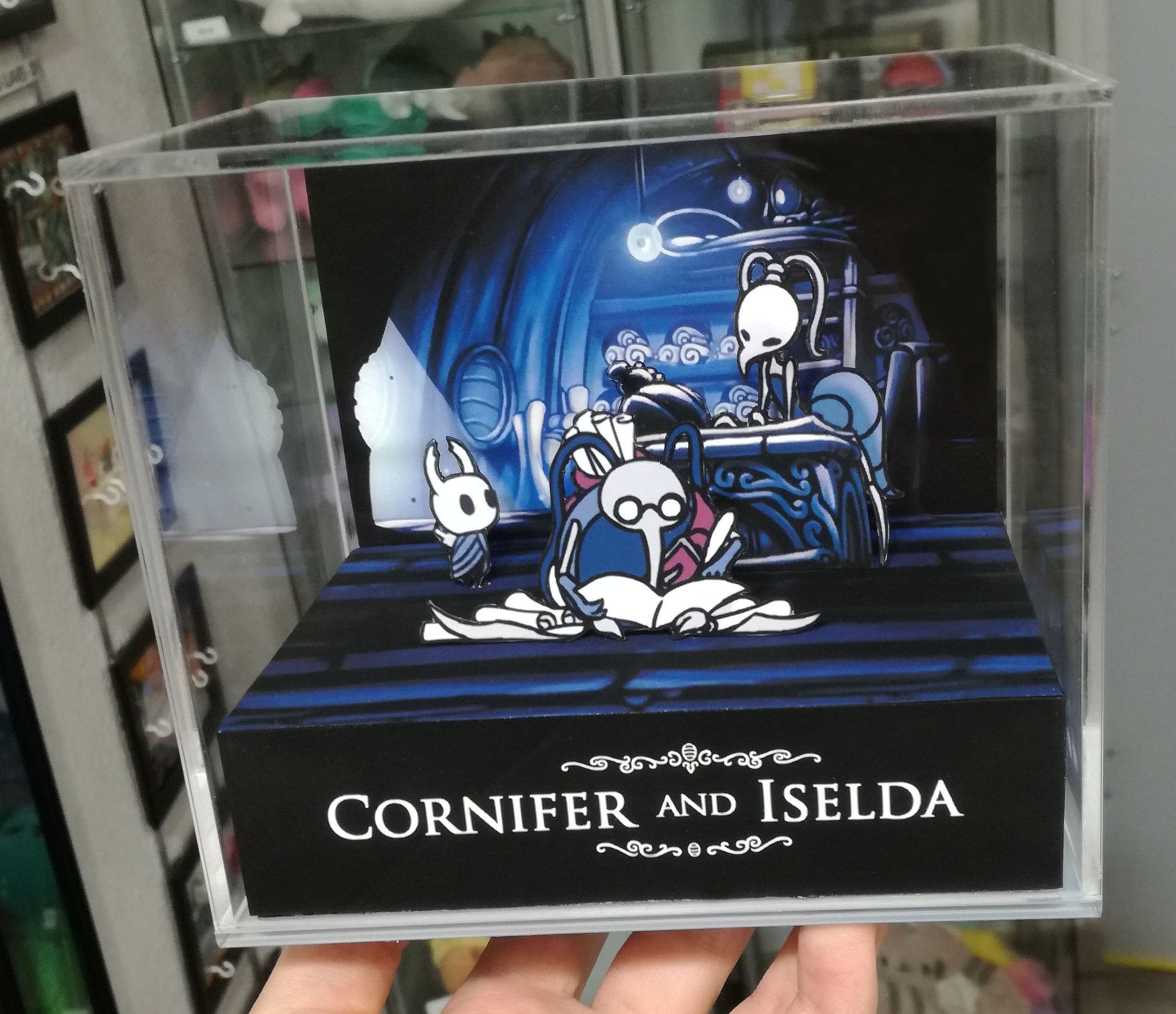 Hollow Knight Cornifer and Iselda Cubic Diorama - Etsy 日本