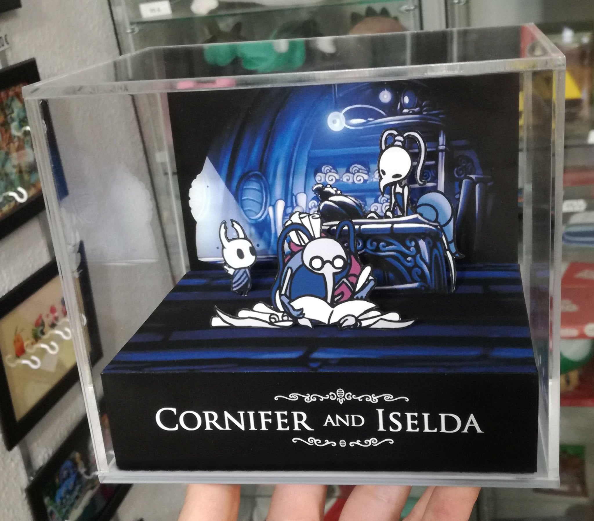 Hollow Knight Cornifer and Iselda Cubic Diorama - Etsy 日本