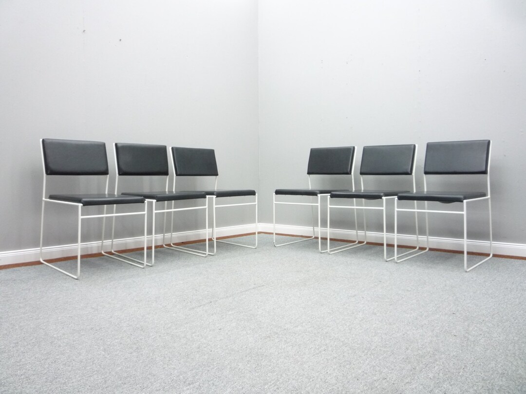 6 Space-age Wire String Chairs Dining Room Chairs 60s Design - Etsy